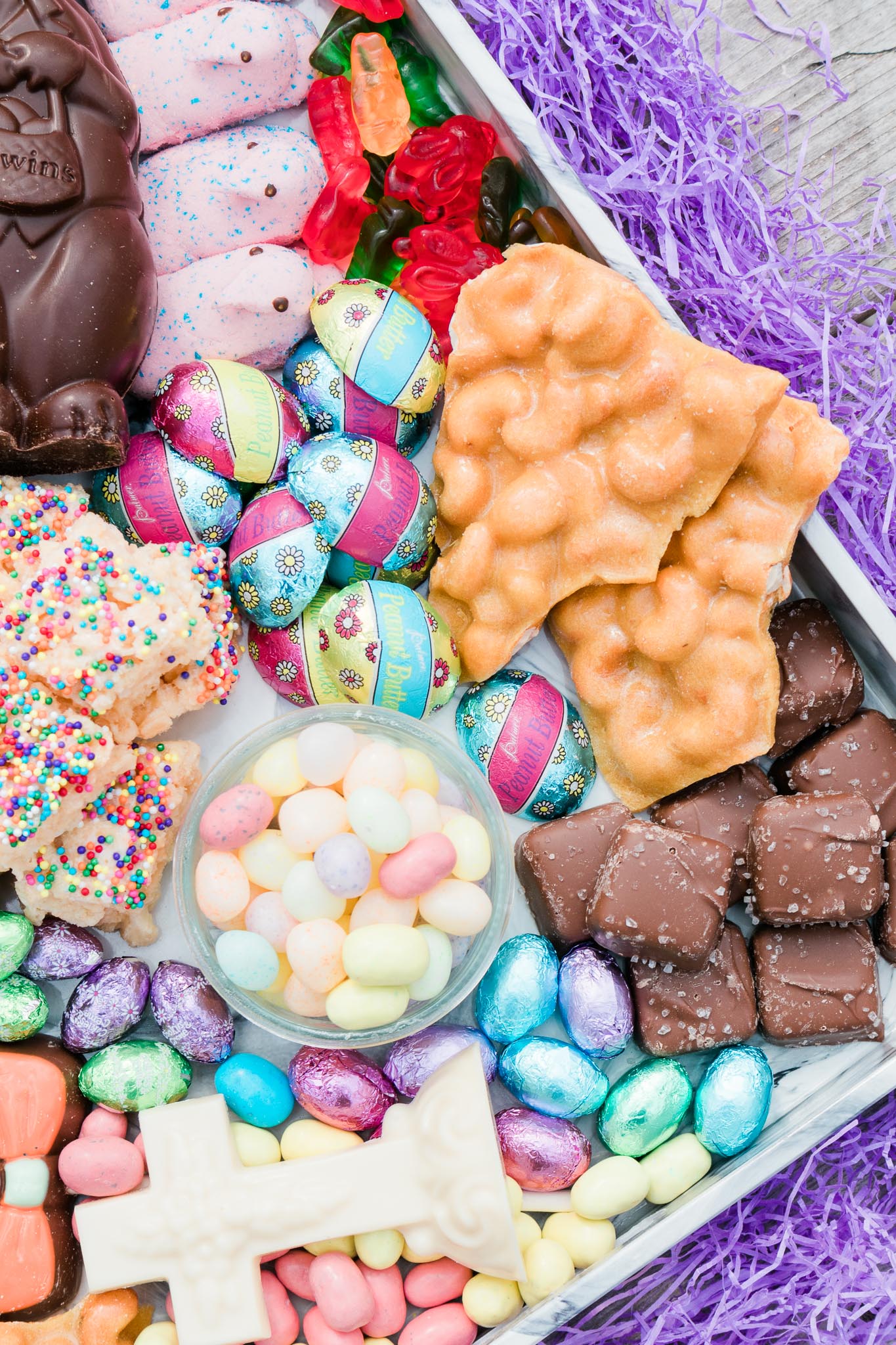 How to Make an Easter Candy Board - BEYOND THE NOMS