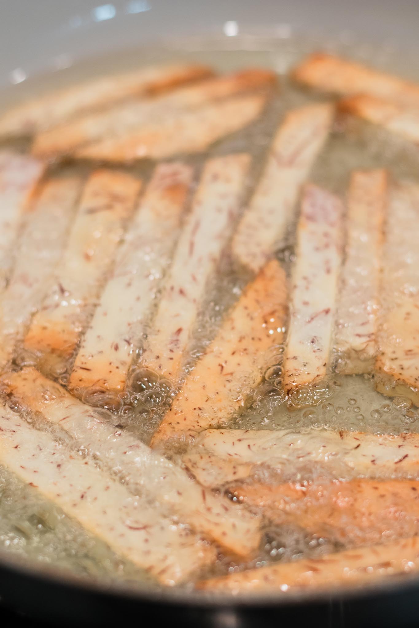 Furikake Taro Fries - BEYOND THE NOMS