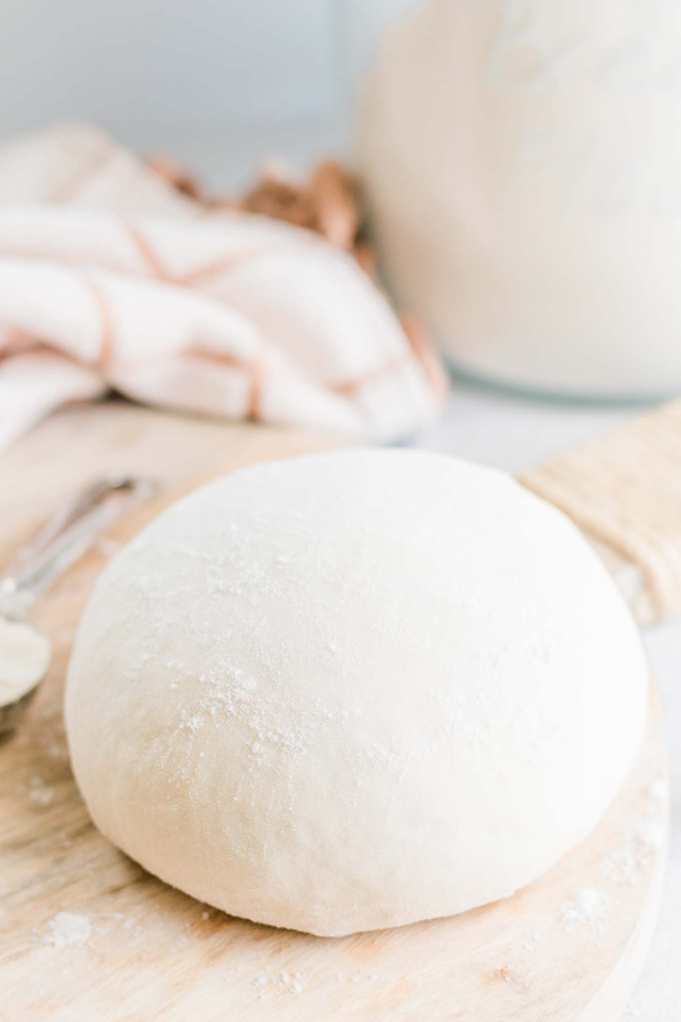 Homemade Pizza Dough - BEYOND THE NOMS